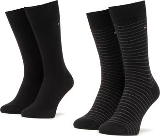 Tommy Hilfiger Lange Socken Tommy Hilfiger 100001496 Schwarz