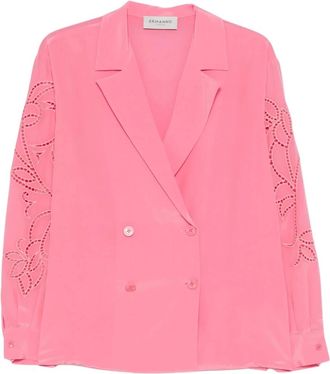 Ermanno Scervino Femme, Blouses et Chemises, Rose, Taille: 38 FR Rosa Bubble Camicia