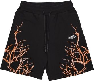 Phobia Archive Homme, Shorts, Noir, Taille: XL Lightning Shorts