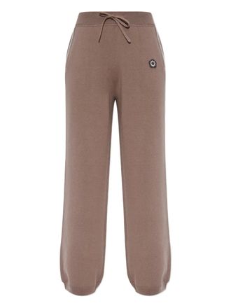 Kenzo pantalon &agrave; patch logo - Rose