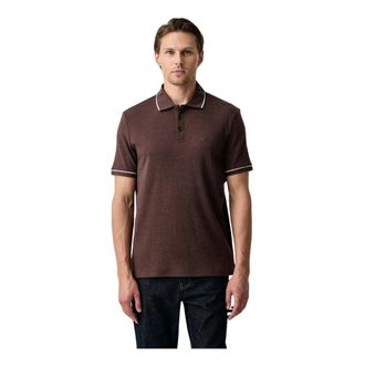 Michael Kors Polo en coton - Homme - Tops - Brun - Taille: M