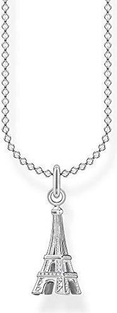 Thomas Sabo Collier tour Eiffel en argent sterling 925 pour femme 38-45 cm
