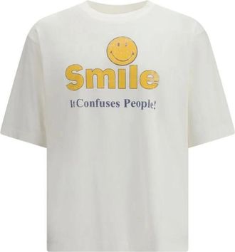 Dsquared2 Homme, Tops, Blanc, Taille: S Cotton Crew Neck T-Shirt