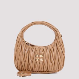 Miu Miu Petit sac hobo Wander matelass&eacute;