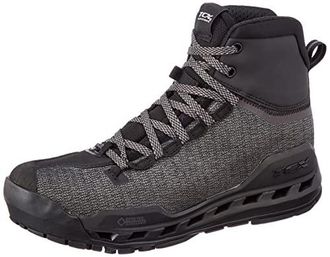 TCX Climatrek Surround, Chaussures de Moto Respirantes et Imperm&eacute;ables pour Hommes avec Gore-Tex Entended Comfort et Gor-Tex Surround Technology, Noir/Gri