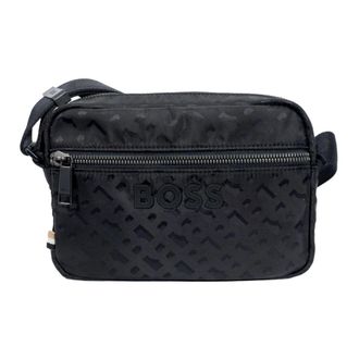 HUGO BOSS Homme, Sacs, Noir, Taille: ONE Size Sac à bandoulière élégant et fonctionnel noir