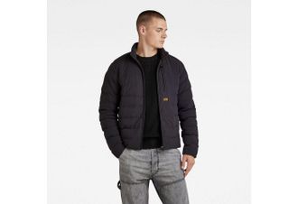 G-Star Outdoorjacke schwarz,Outdoor,Polyester,Unifarben,Stehkragen,Langarm,Regular Fit