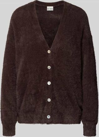 Ichi Strickjacke mit durchg&auml;ngiger Knopfleiste Modell BRULA