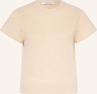 Dorothee Schumacher Dorothee Schumacher Strickshirt Luxury Love Aus Cashmere beige