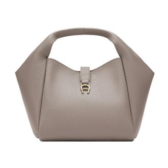 Aigner Femme, Sacs, Brun, Taille: ONE Size Sac &agrave; main structur&eacute; compact