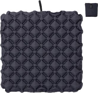 Generic Aufblasbares Sitzkissen, Luftkissen, 60 x 60 x 5 cm, tragbarer Stuhlst&auml;nder | Druckkissen mit leichtem Komfort, Reisekissen f&uuml;r Camping-LKW Camping