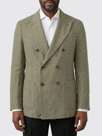 Barena Blazer crois&eacute; en lin