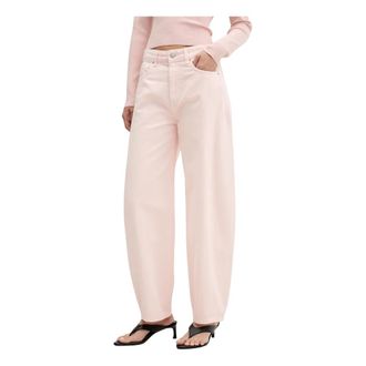Vicolo Chiara Barrel Jeans - Femme - Jeans - Rose - Taille: 36 FR