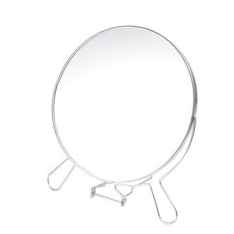 Beaupretty 2 St&uuml;ck Doppelseitiger Schminkspiegel, Drehbarer Toilettenspiegel Aus Eisen, Verstellbarer Winkel, Kompakt Und Elegant F&uuml;r Den T&auml;glichen Gebrauch