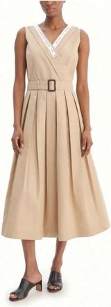 Max Mara Femme, Robes, Beige, Taille: 46 FR MaxMara Weekend - Robes > Robes de jour > Robes midi