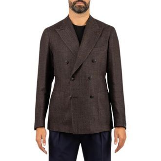 Tagliatore Montecarlo Blazer - - Jackets - Herren - Braun - L