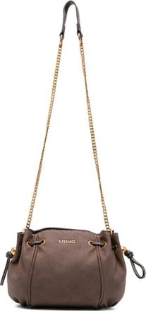 Liu Jo Femme, Sacs, Brun, Taille: ONE Size Sac Bandouli&egrave;re Logo