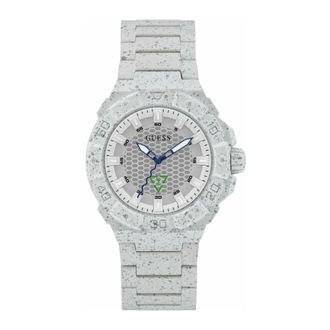 Guess unisex, Accessoires, Blanc, Taille: ONE Size Active Life Pacific Watch