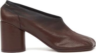 Maison Margiela Femme, Chaussures, Brun, Taille: 41 EU Escarpins Anatomic &agrave; talons blocs