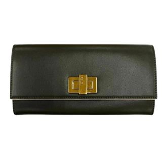 Fendi Pre-owned Long wallet (bi-fold) - - Pre-owned - Damen - Gr&uuml;n - ONE SIZE