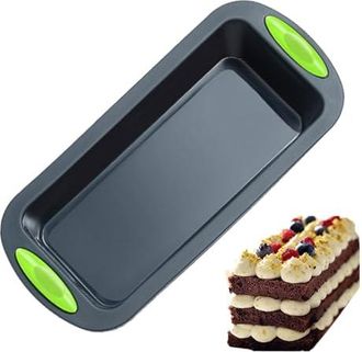 Generic Moule &agrave; cake en silicone flexible - Moules &agrave; polyvalents et ind&eacute;formables - Moule &agrave; fran&ccedil;ais &eacute;pais avec design polyvalent - Accessoire de cuisson conv