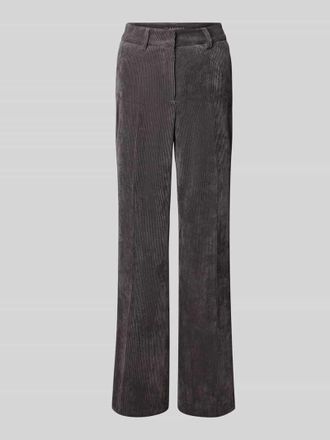Cambio Regular Fit Cordhose mit angedeuteten Taschen Modell AMELIE