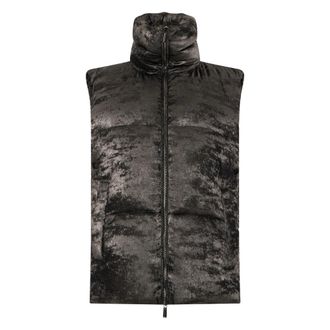 Moorer Fuente Vest - - Jackets - Damen - Braun - XS