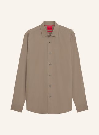 HUGO BOSS Hugo Hemd Valerio Regul&auml;r braun