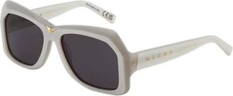 Marni Lunettes de soleil Tiznit - Femme - Accessoires - Gris - Taille: 57 MM