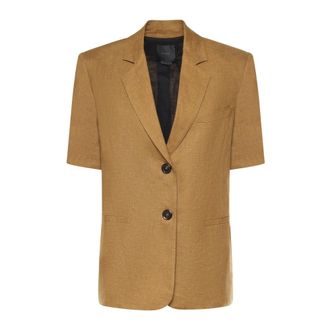 Pinko Pinko, Femme, Vestes, Brun, Taille: 36 FR Veste Brindisi
