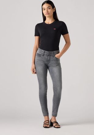 Levi's Jean Skinny 721 &Agrave; Taille Haute - Femme - Noir / Black Worn In - 23X28