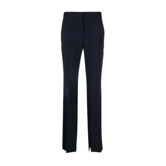 Stella McCartney Schwarze Split-Cuff Hose - - Trousers - Damen - Schwarzk - XL
