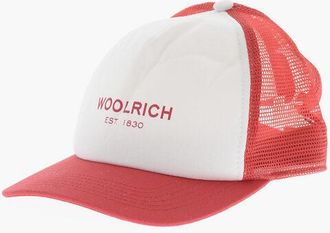 Woolrich Cotton and Mesh Two-Tone Baseball Cap size One Size