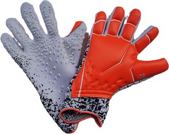 Generic Torwarthandschuhe, atmungsaktiv, nicht rutschend, Fu&szlig;ball-Handschuhe, atmungsaktiv und bequem, f&uuml;r das Training D 6