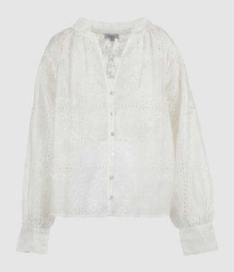 Rails Blouse Francine Ivory Handkerchief