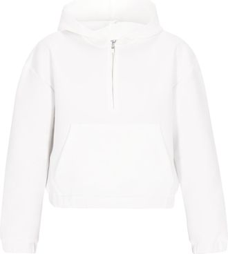 Mymo Sweatshirt Frauen Wei&szlig;
