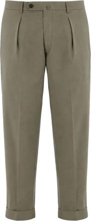Berwick 1707 Homme, Pantalons, Vert, Taille: M Retro-GD Chino Pantalons