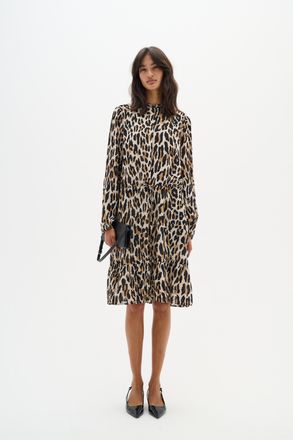 Inwear Kleid Gerade Passform Neutral Animal animal