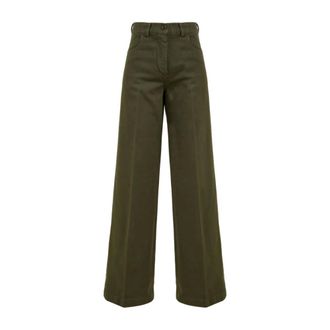 Aspesi Palazzo Hose - - Trousers - Damen - Gr&uuml;n - S