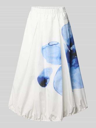 Max & Co. Midi-Rock aus reiner Baumwolle Modell GEYSER