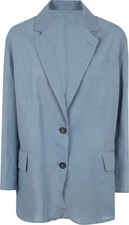 Brunello Cucinelli Femme, Vestes, Bleu, Taille: 34 FR Giacca M/L