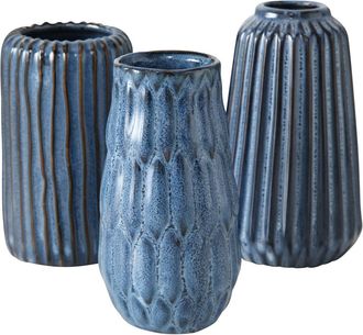 Boltze 1005974 Vase Aquarel 15 cm Sortiert (1 Stück)