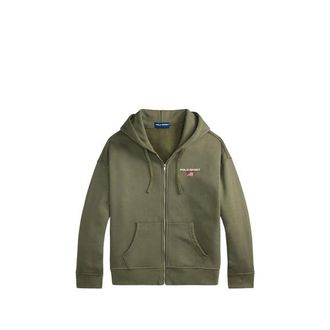 Polo Ralph Lauren Sweat zipp&eacute; &agrave; capuche en coton m&eacute;lang&eacute;