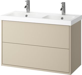 IKEA HAVBÄCK / ORRSJÖN Waschbschr+Schubladen/Waschb/Mibatn