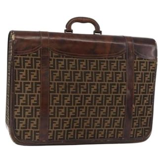 Fendi Sac &agrave; main Trunk Pre-owned - Femme - Pre-owned - Brun - Taille: ONE Size