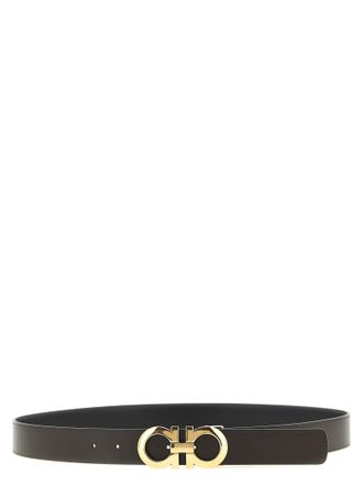 Ferragamo Gancini Belt - Black