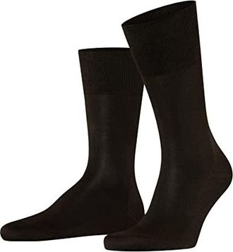 Falke Tiago M So coton fil dÉcosse durable unies 1 paire, Chaussettes Homme, Marron Brown 5930, 41-42