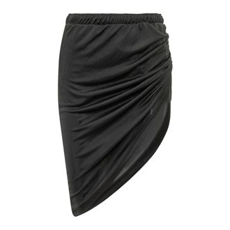Courr&egrave;ges Asymmetrischer Rock - - Skirts - Damen - Schwarzk - M