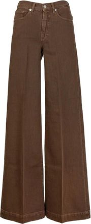 Nine In The Morning Femme, Jeans, Brun, Taille: W25 Wide Jeans