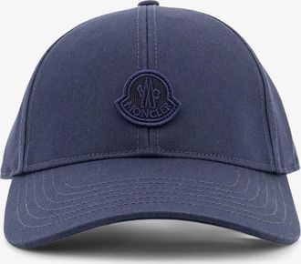 Moncler Cotton Baseball Hat - MONCLER - gender_Woman